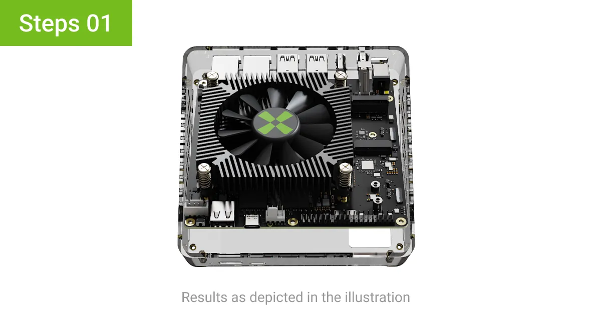Radxa O6N Clear Case