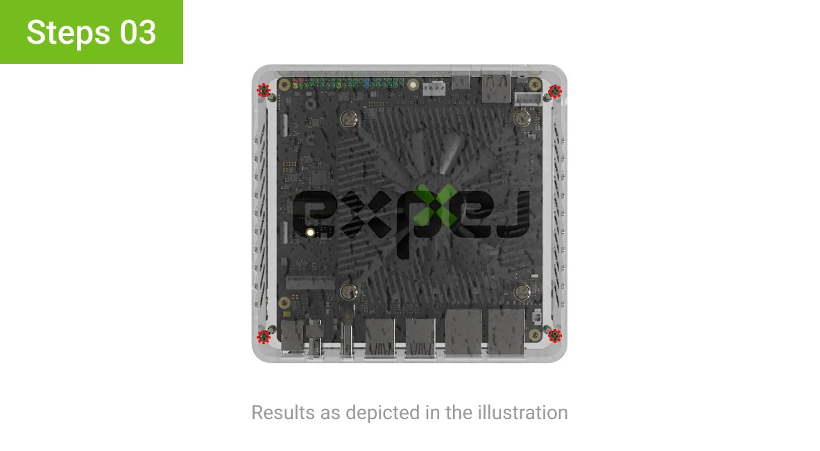 Radxa O6N Clear Case